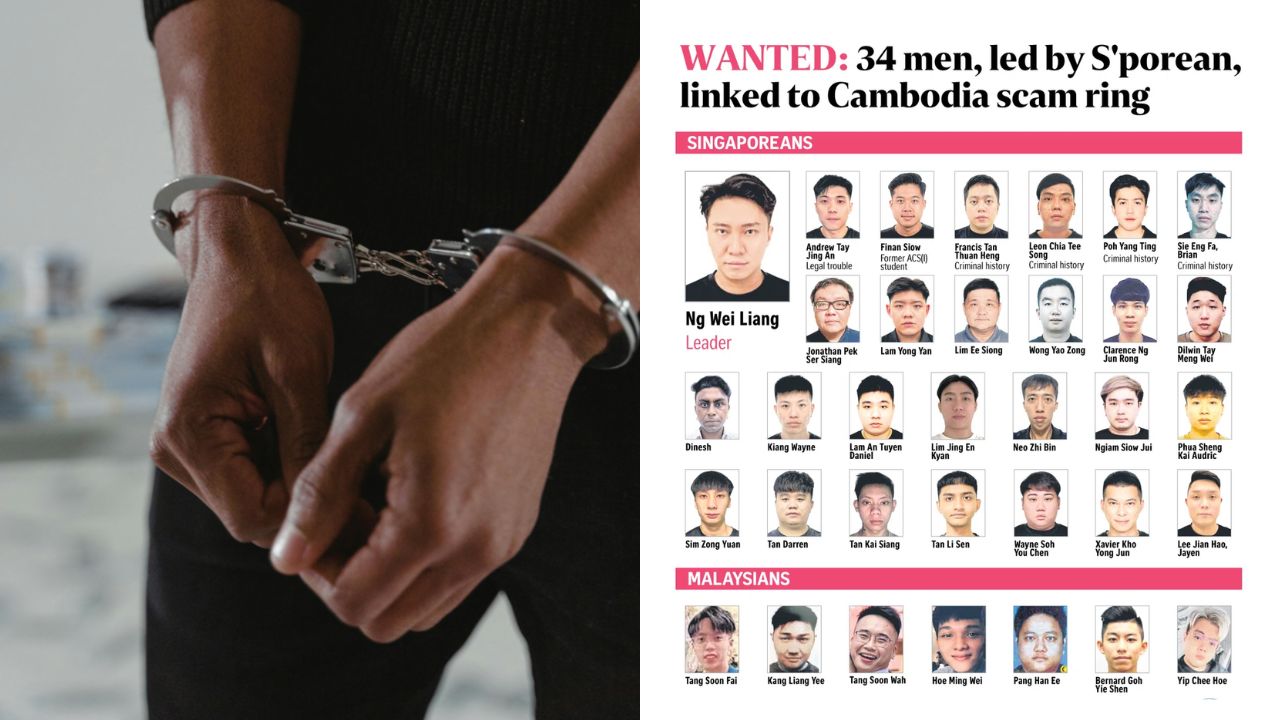 7 Malaysians Among 34 Wanted By Singapore Police Over RM133 Million ...
