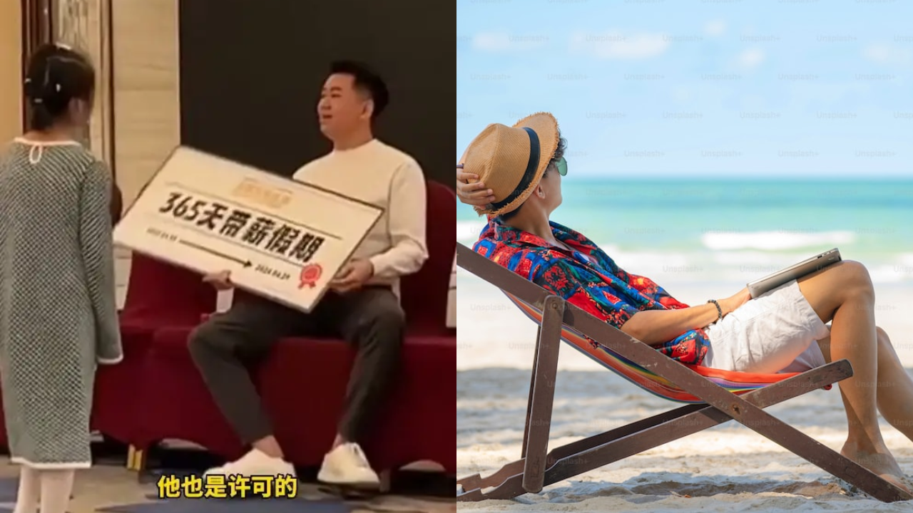 The Ultimate Vacation: Chinese Employee Bags 365 Days Of Paid Leave ...