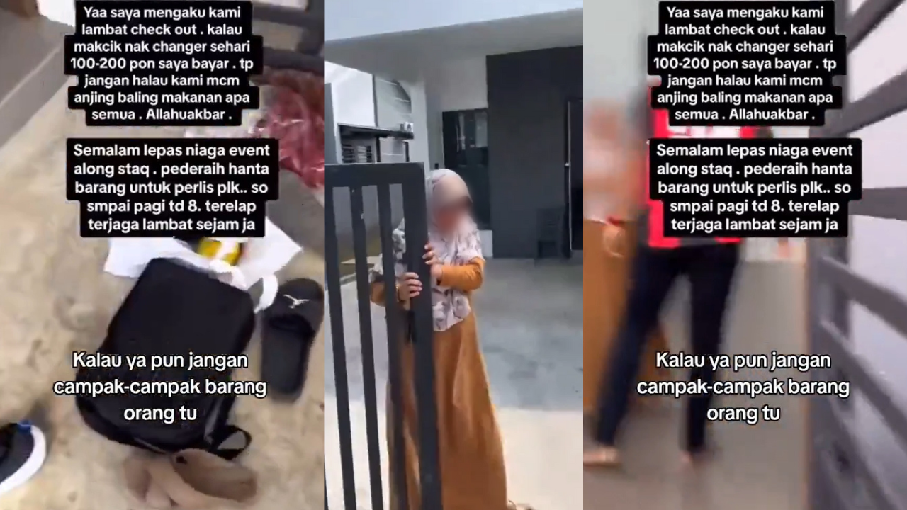 Homestay Guests Record Owner Evicting Them For Late Checkout; Faces ...