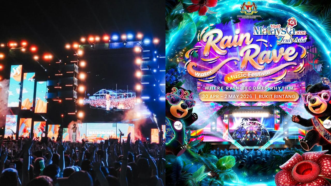 Rain Rave Water Music Festival 2026 Set To Take Over Bukit Bintang Next ...